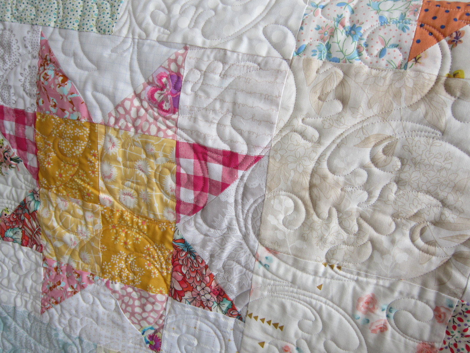 Kokaquilts: 'little miss sawtooth' quilt