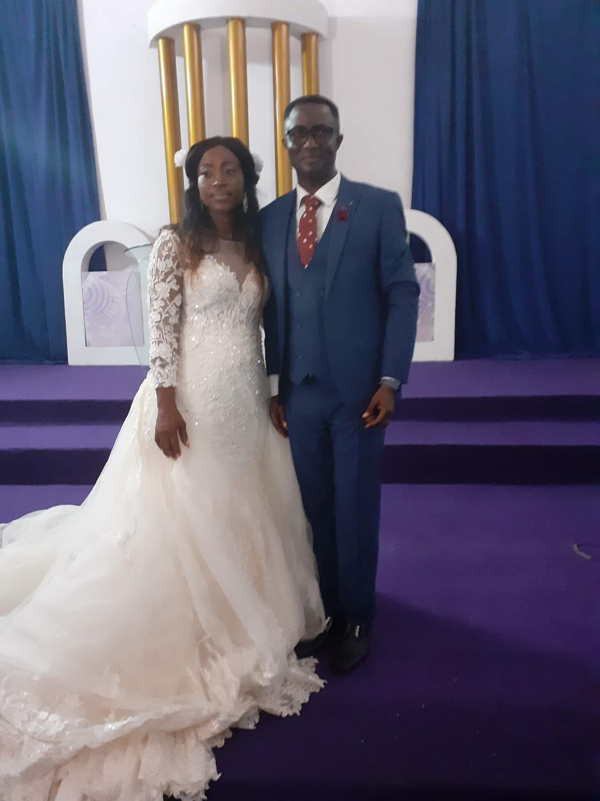 Marriage Anniversary : Apostle Psalm Okpe and his wife, Lydia Okpe ...