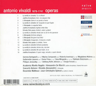 makdelart - classique: Vivaldi - Operas [excerpts from Vivaldi Naive ...