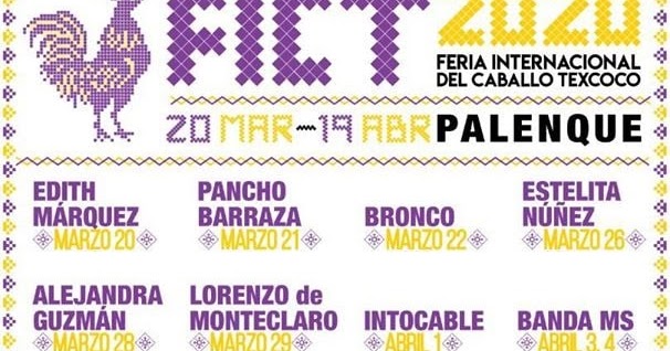Palenque Feria Texcoco 2020 Conciertos