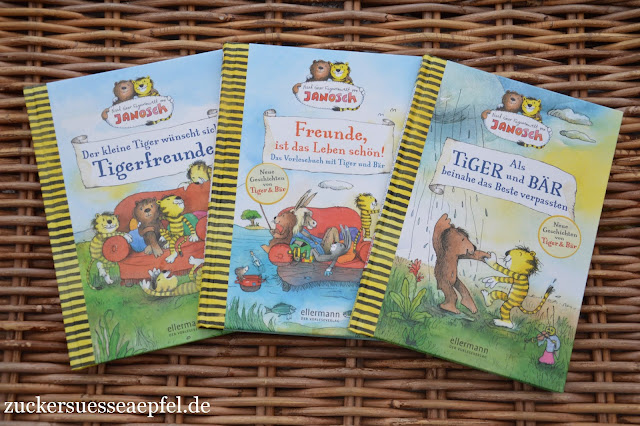 Drei wundervolle Bücher von Tiger, Bär und Ente- Janosch neu erzählt ...