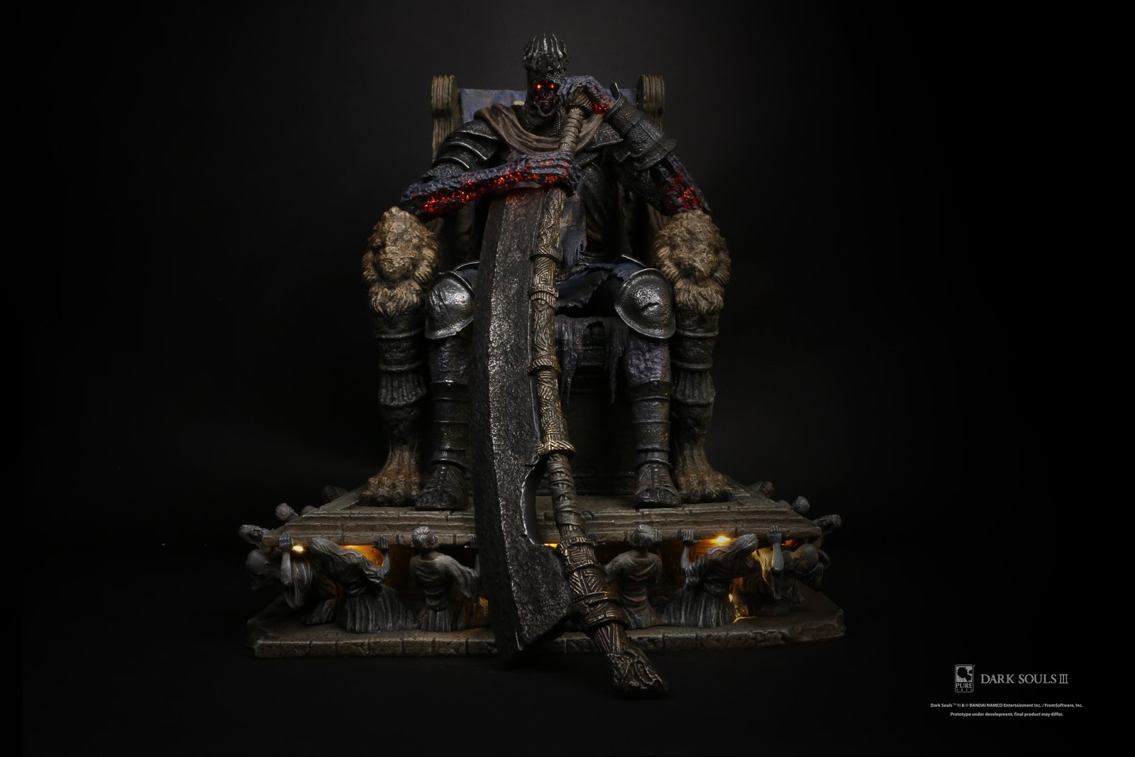 Dark Souls III - Yhorm 1/12 y 1/18 (Pure Arts)