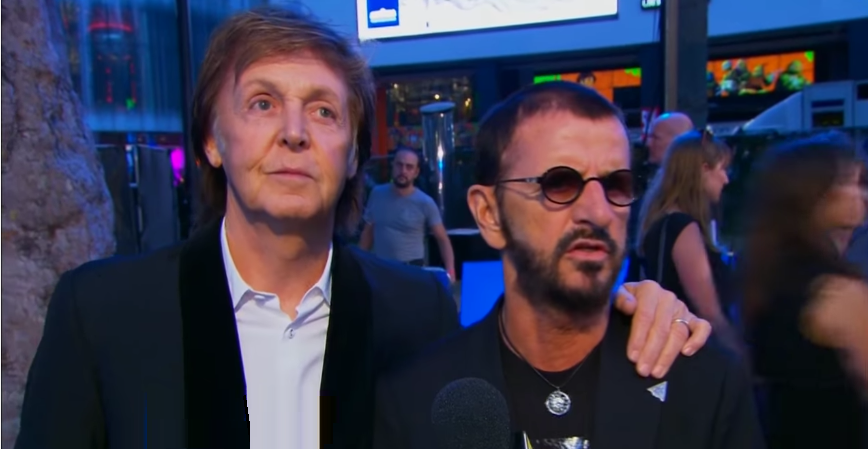 BEATLES MAGAZINE: PAUL AND RINGO - THE PREMIERE - VIDEOS
