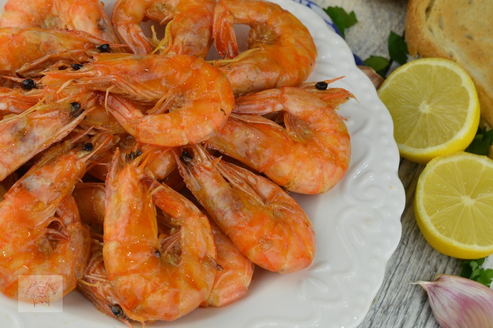 Creveti in sos de vin - CAIETUL CU RETETE