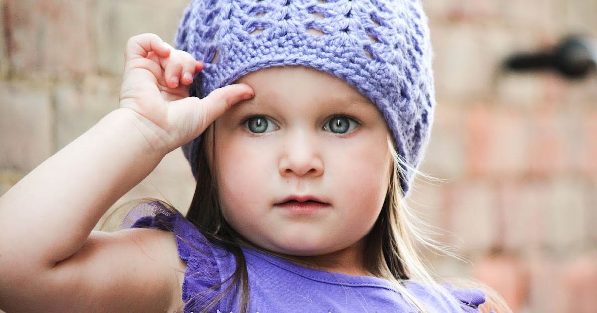 Little Girl's Shell Crochet Hat | MyHobbyShop