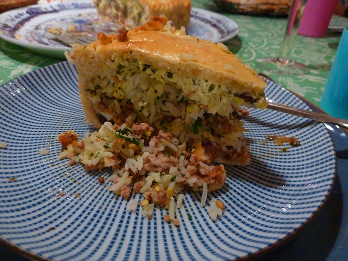 AAA ACCADEMIA AFFAMATI AFFANNATI: Ottobre. La cena della Turkmenistan Pie.