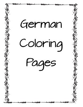 German Coloring Pages ~ Coloring Print