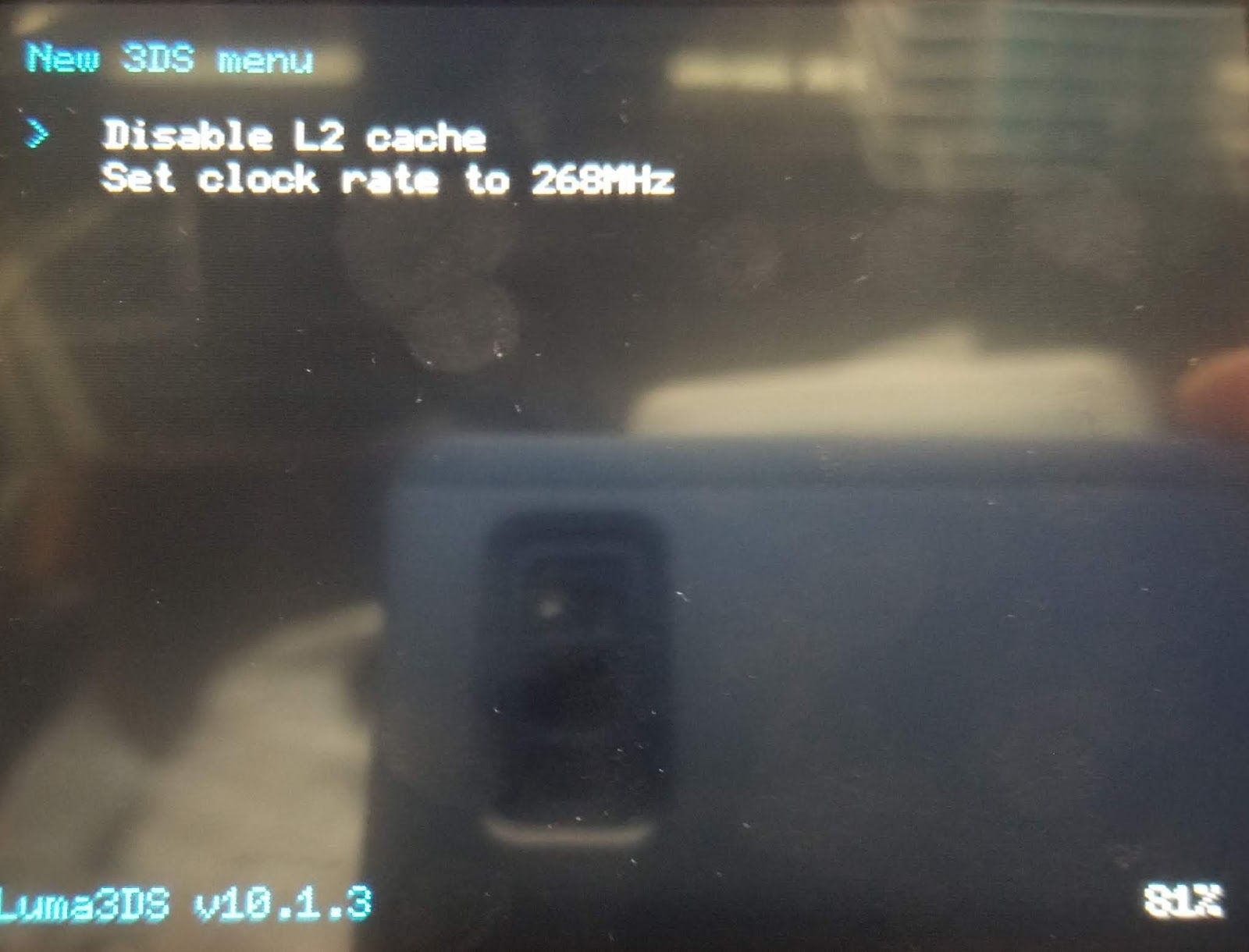 3ds Luma3DSのRosalina menu解説