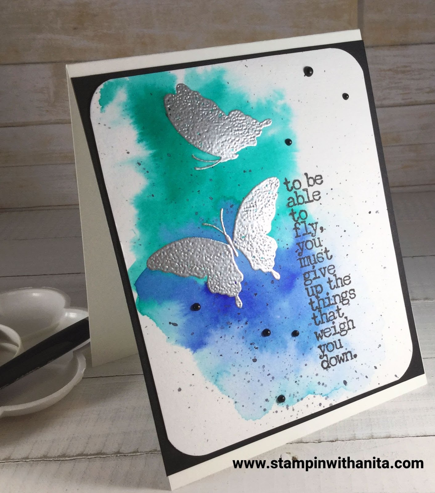 Color Throwdown Challenge #562 - Stampin with Anita