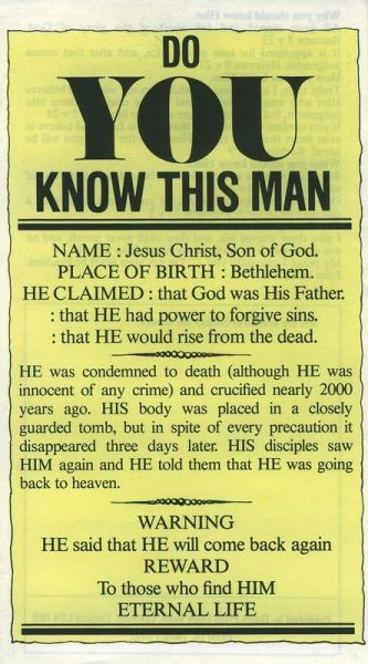 Ikthus - An Eklectic Christian Blog: Tips for Gospel Tract Distribution