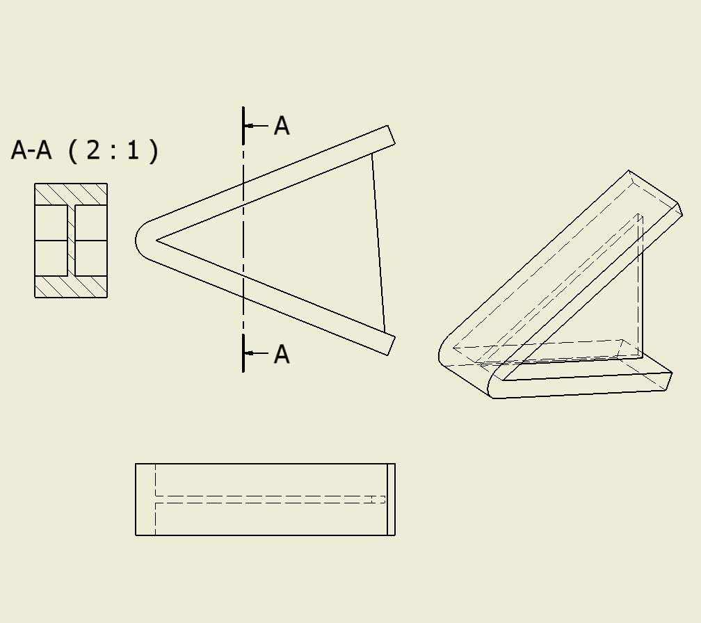 Secciones, cortes y roturas: Secciones: definición y tipos