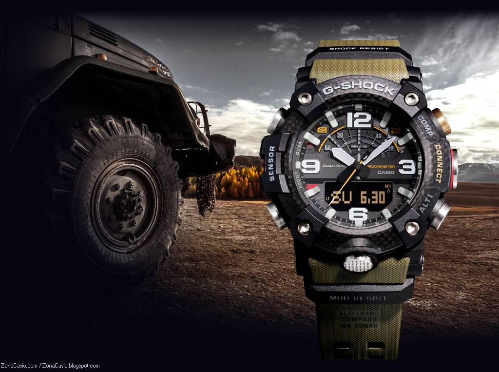 Zona Casio: Detalles del nuevo GG-B100 Mudmaster con Quad Sensor y ...