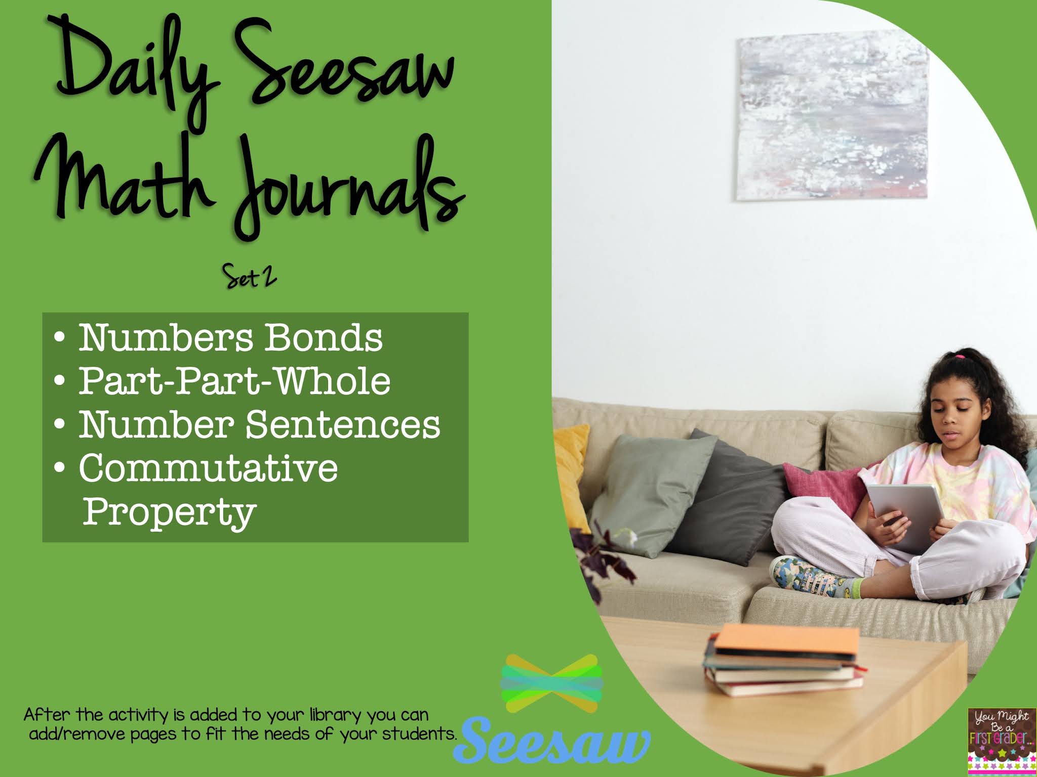 You Might be a First Grader...: I made my Math Journals 2020 friendly!!!