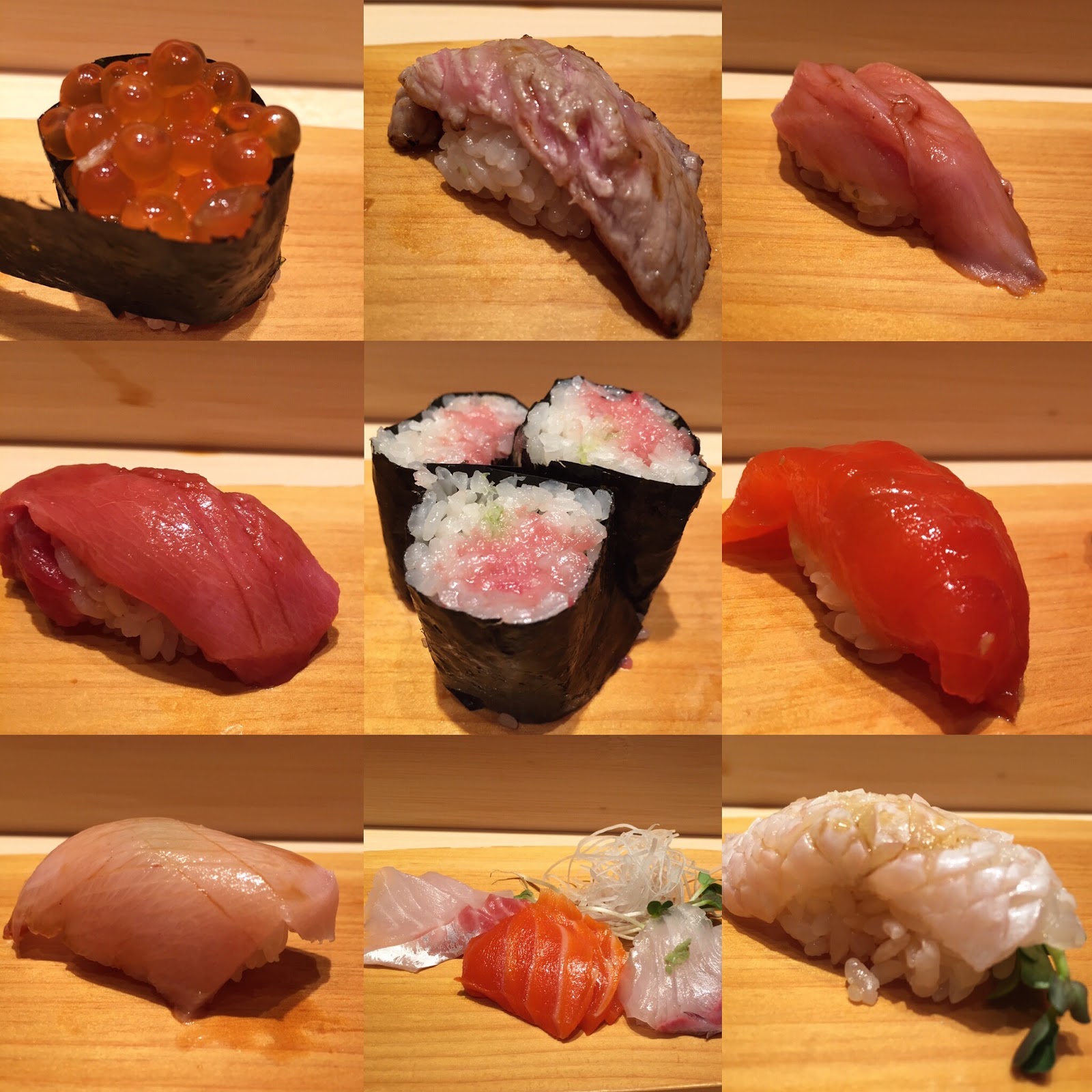 TheMDChef: Tuna Sashimi Pizza on Scallion Pancakes