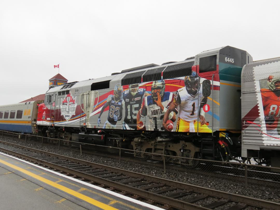 Trackside Treasure: VIA F40 Wraps