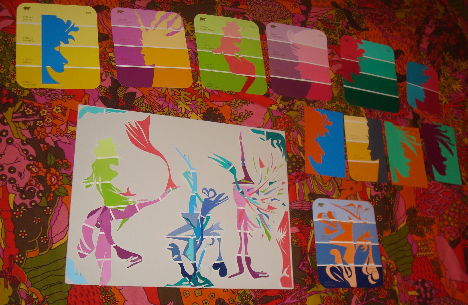 Don't MIS It: Paint Chip Art