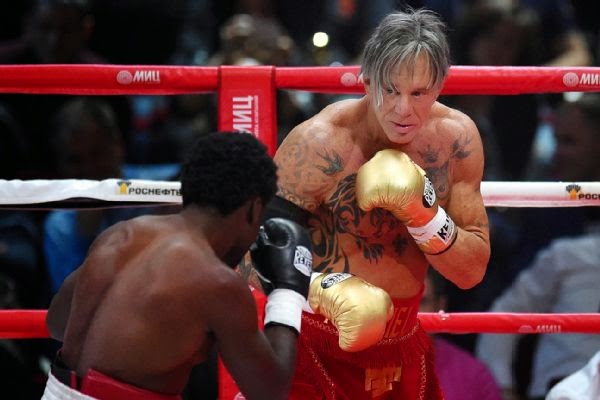 Mickey Rourke Prepared for Moscow Fight With Images of Saints and Sign ...