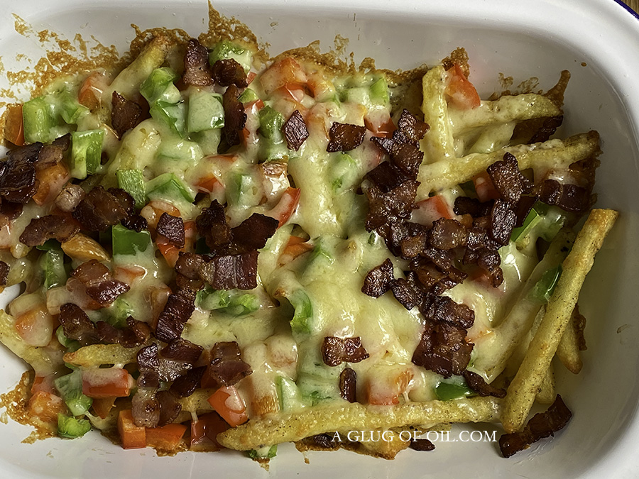 Dirty Fries | A Glug of Oil