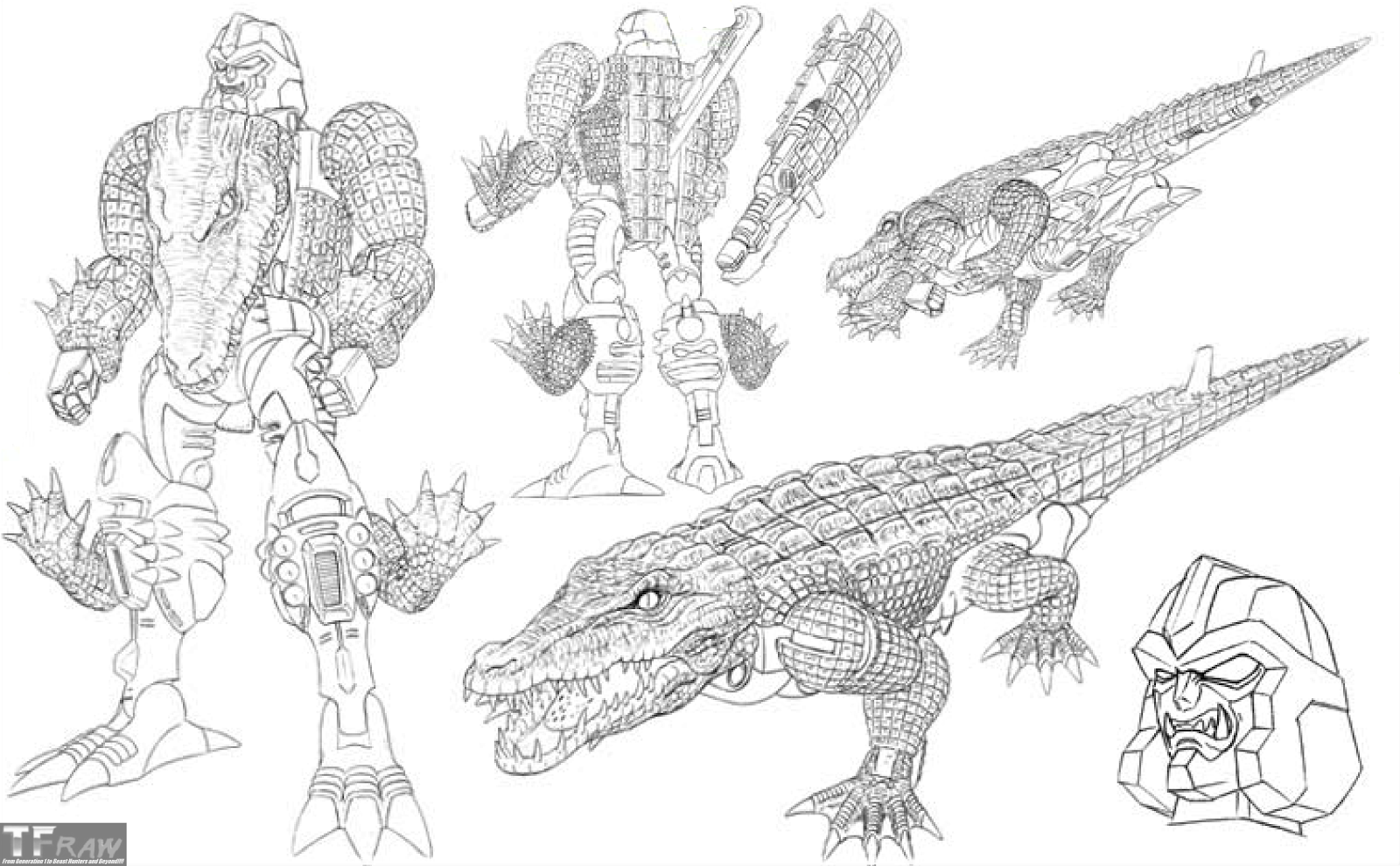 Beast Wars Character Designs