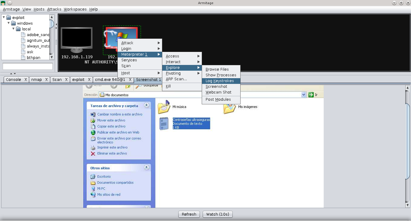 Cómo usar Metasploit en Armitage desde 0 a modo colaborativo ~ C43S4RS