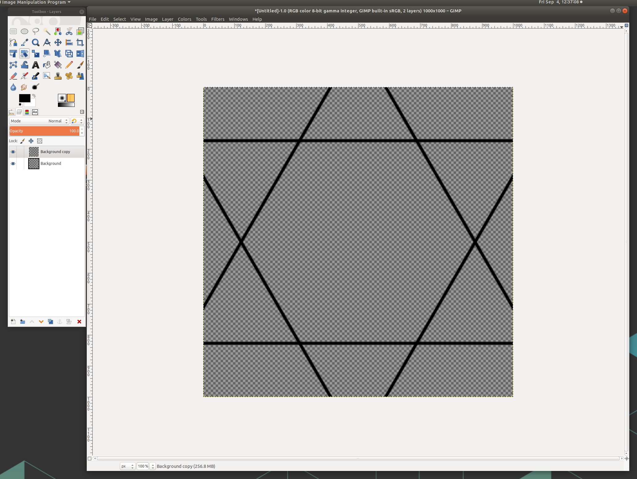 Clown Fish Cafe: How to Create Regular Polygons in GIMP