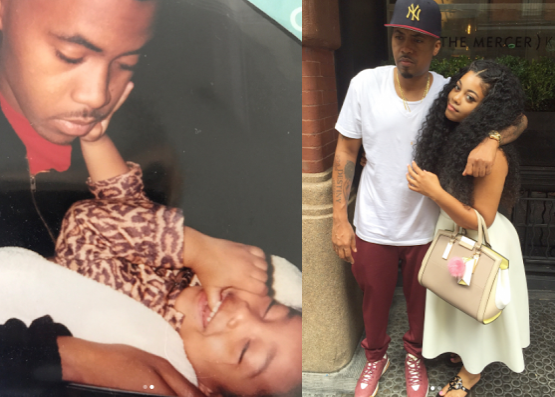 How time flies! Nas' little girl is now a lady! and a cute one at that.