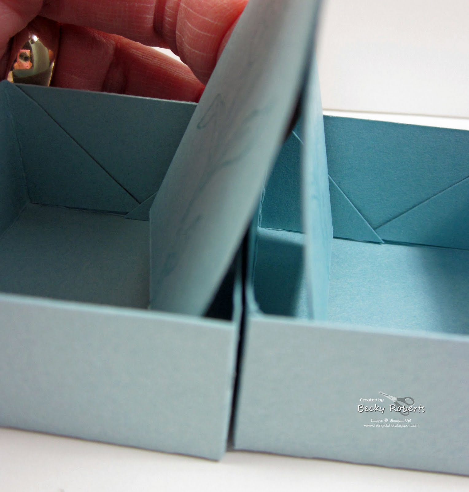 Inking Idaho: Double Mini Milk Carton Tutorial