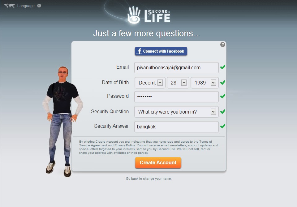แนะนำวิธีสมัคร ID ติ้ดตั้ง Second Life Viewer และ Login (อย่างละเอียด)