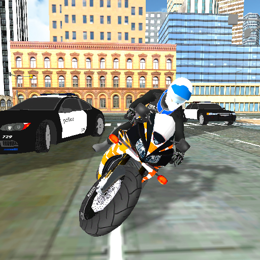 City Police Bike Simulator ~ Drive Hills