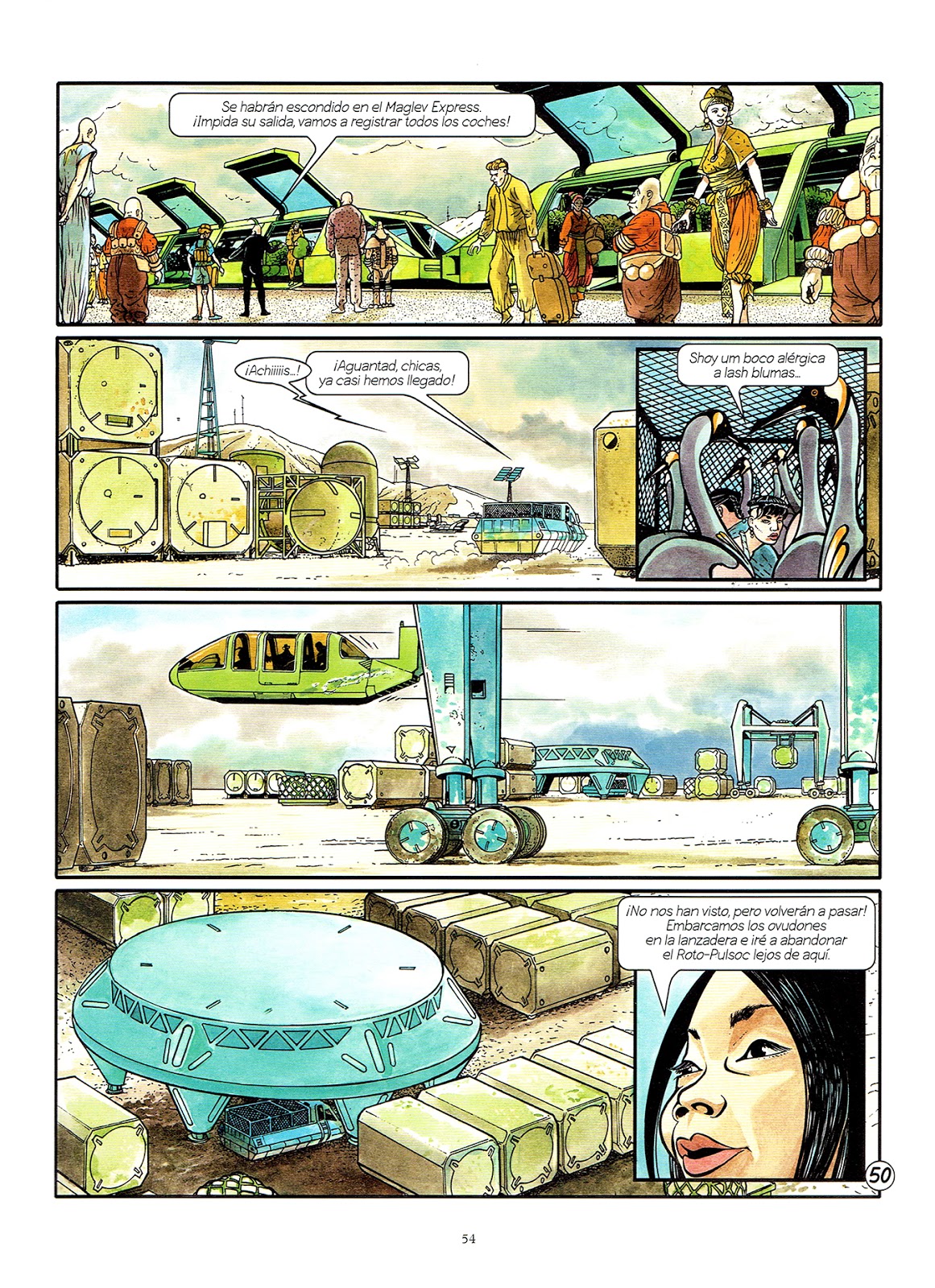 Los comics de Machete: Historia de Cyann (5) Los pasadizos del entretiempo