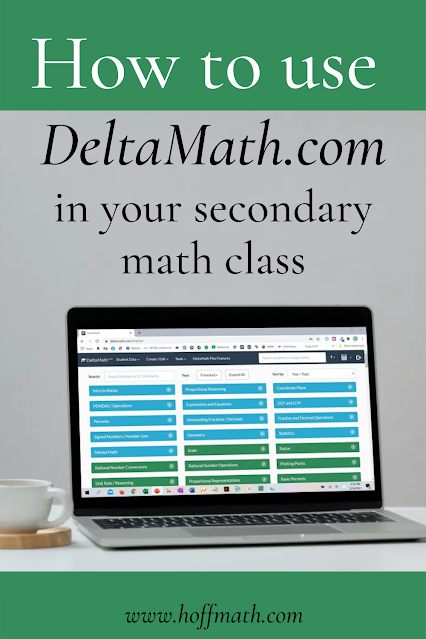 How to use DeltaMath.com [Hoff Math]