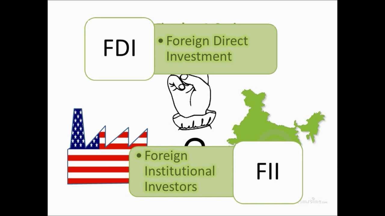 Economy Blogs: FII's and FDI's in India