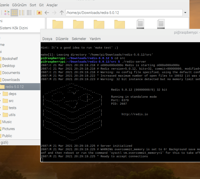 Raspberry Pi Redis Kurulumu Raspberry Pi Redis Kurulumu