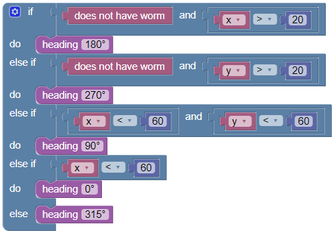 雲林SONG: Solutions to Blocky Game Bird (Blockly 鳥遊戲參考解法)