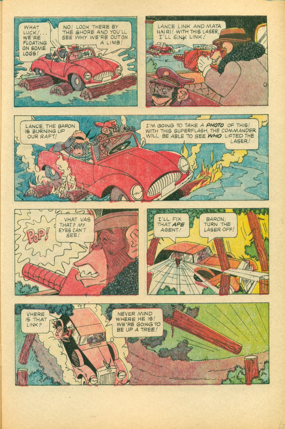 The Wonderful World Of Stupid Lancelot Link Secret Chimp 1