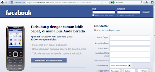 merubah tampilan halaman login FB dengan browser chrome - Template Blog ...