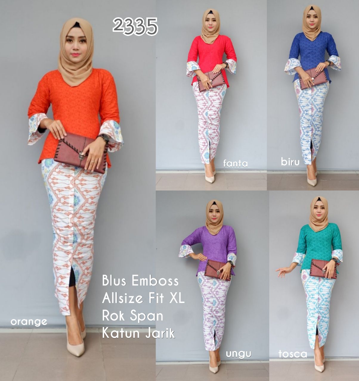 Setelan Rok N Blus Model Terbaru - Seputar Model