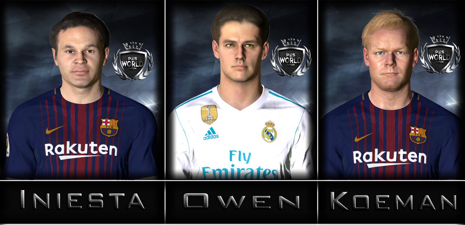 pes-modif: PES 2017 Faces Leyendas Vol.2 by Robert Facemaker