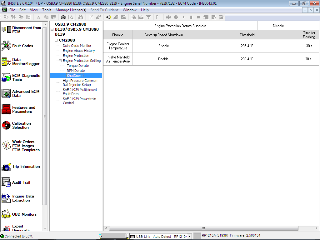 Advanced ECM Data on Cummins INSITE Software (CUMMINS Engines) - Blog ...