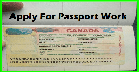 Apply For Passport Work - Worldswin: jobs apply-immigration advice