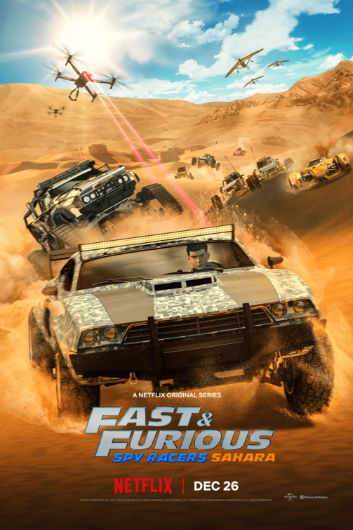 SNEAK PEEK : "Fast and Furious Spy Racers: Sahara" on Netflix