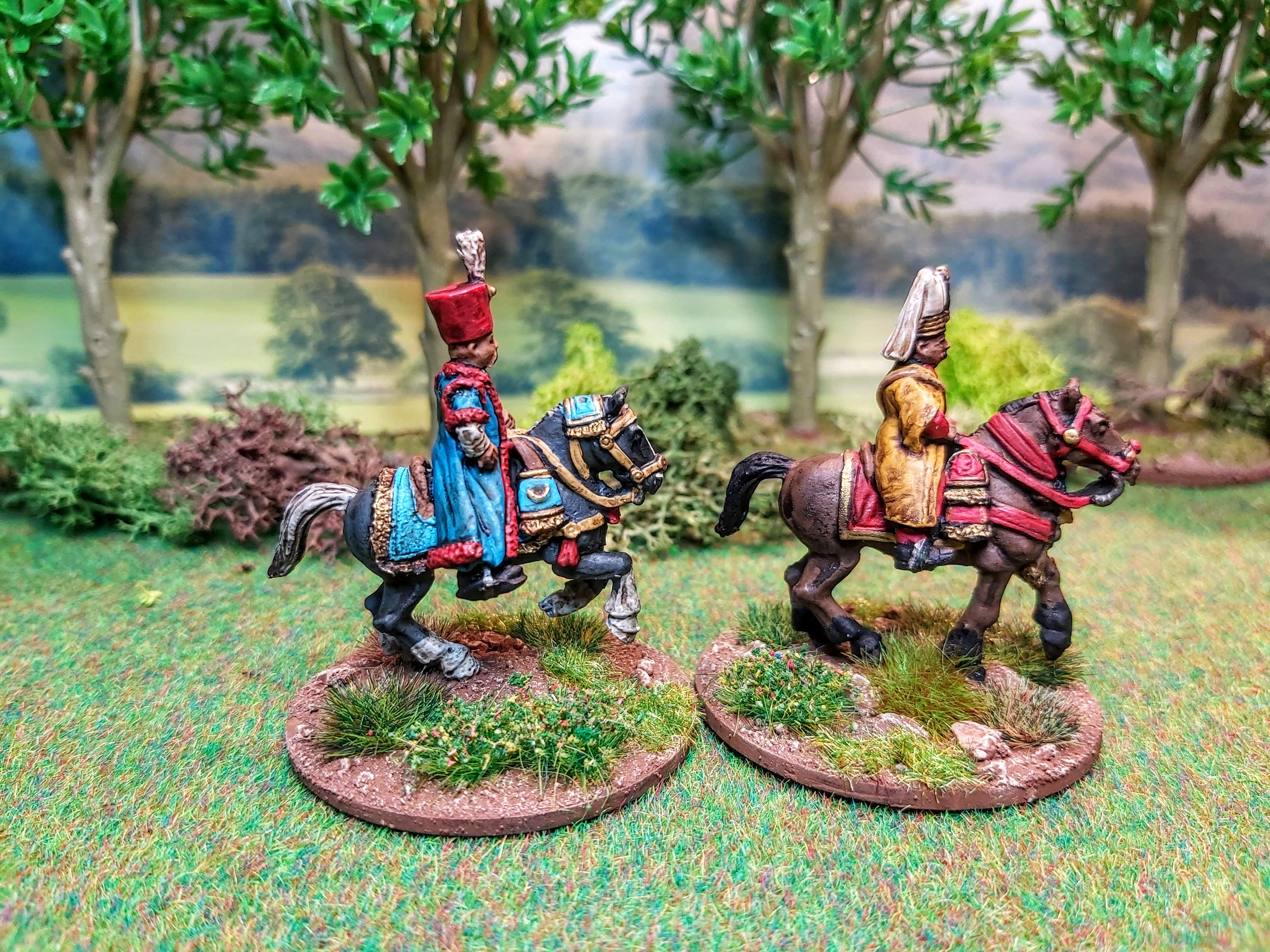 Don't Throw a 1: AHPC11 - Ottoman Commanders - Trent Miniatures