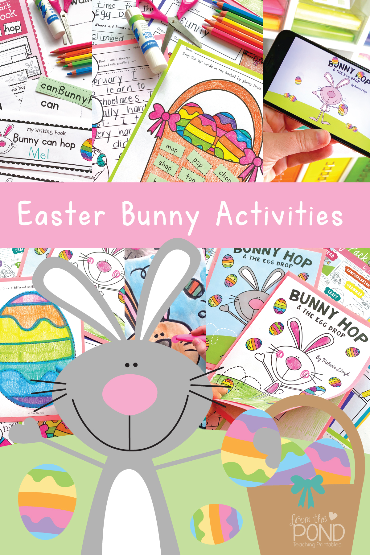 Easter Bunny Art Project | From the Pond