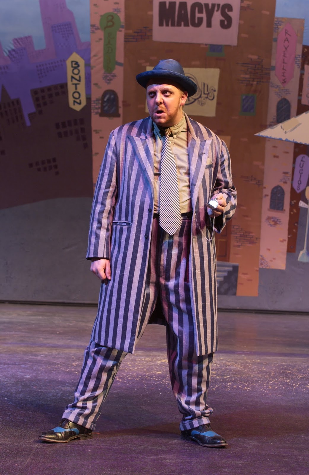 The Theatrical Designs of Gary Benson: Guys and Dolls--Set and Costume ...