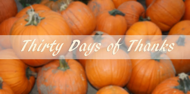 Casual Fridays: Thirty Days of Thanks