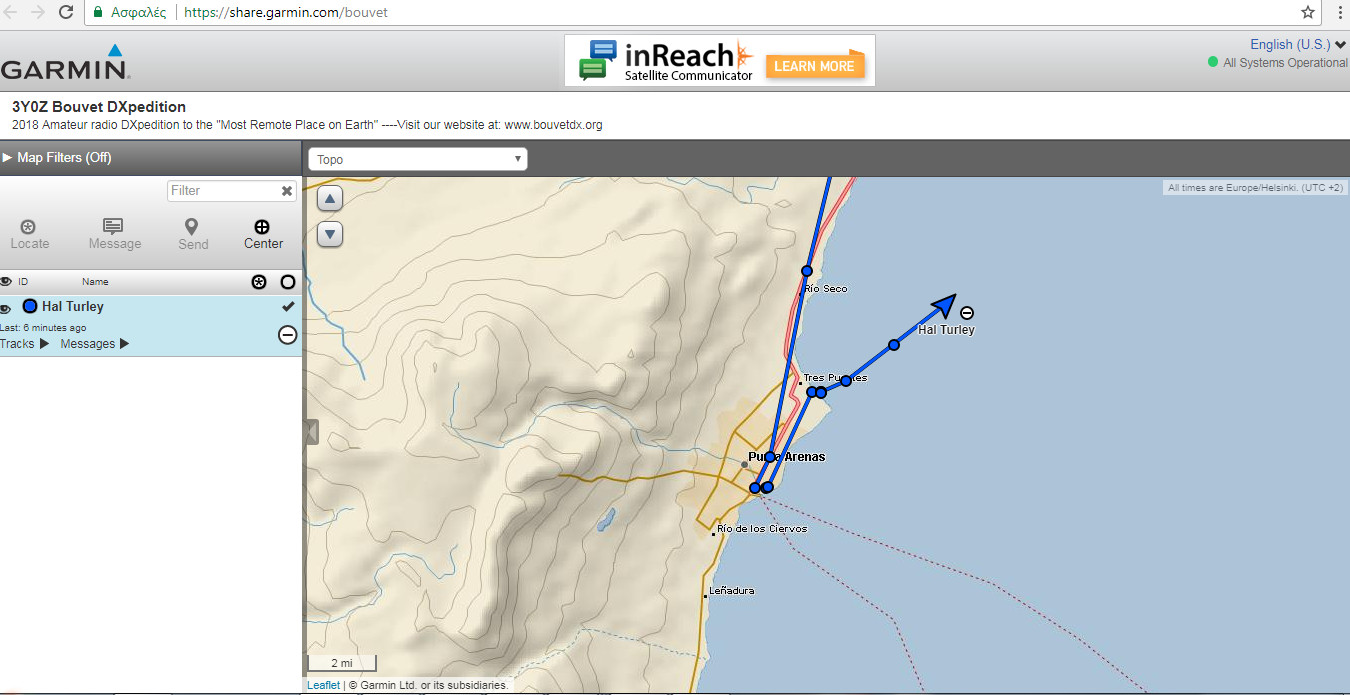 SV1GRN: DP0GVN beacon - Ανταρκτική