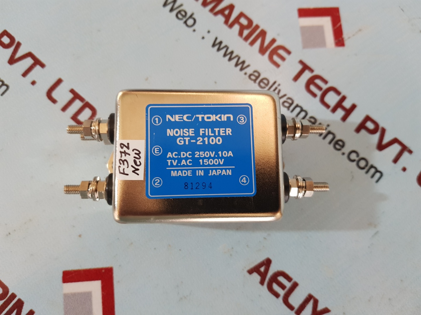 NEC/TOKIN GT-2100 NOISE FILTER SCREW TERMINAL - Aeliya Marine
