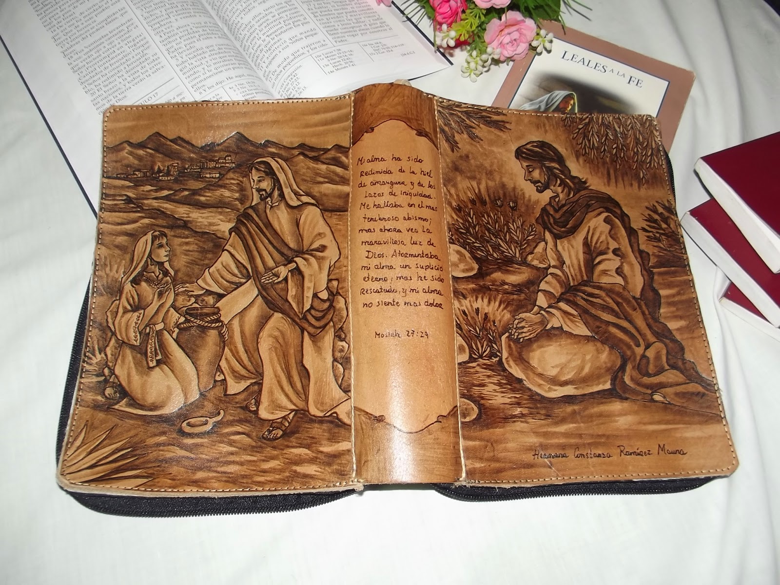 LDS Scripture Covers Leather: BOOK OF MORMON COVER SCRIPTURES