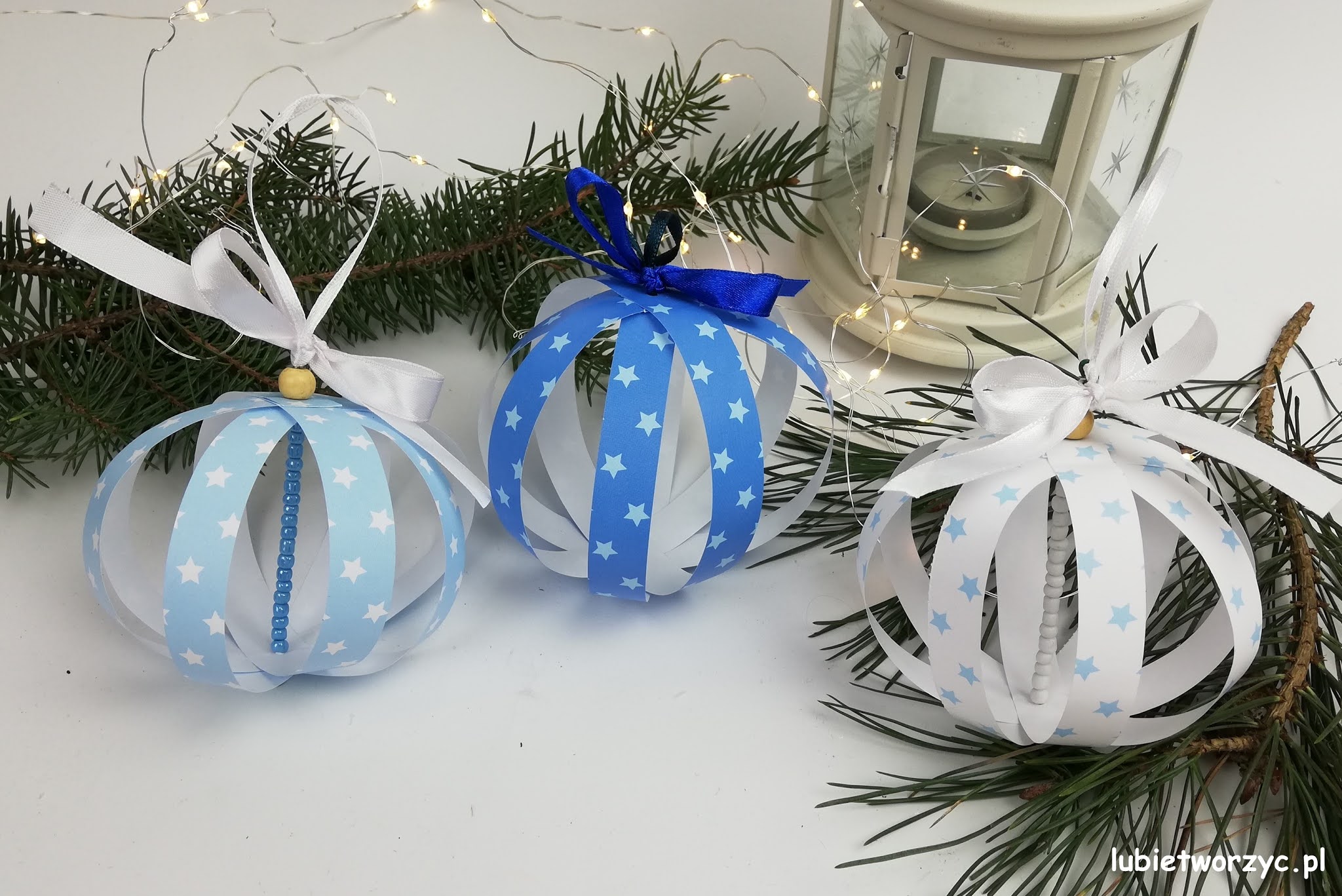 Jak zrobić Bombkę z Pasków Papieru (2 sposoby) [DIY Tutorial]