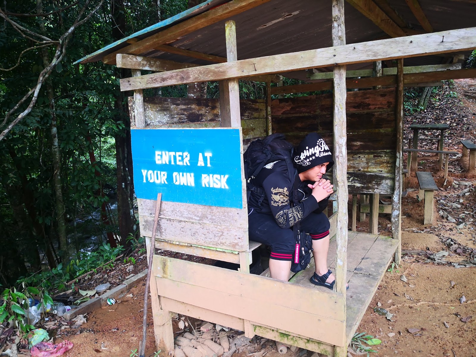AZLAN RUMADI: HUJUNG MINGGU DI ECO-TOUR JUNGLE TRACKING WATERFALL SEBAT ...